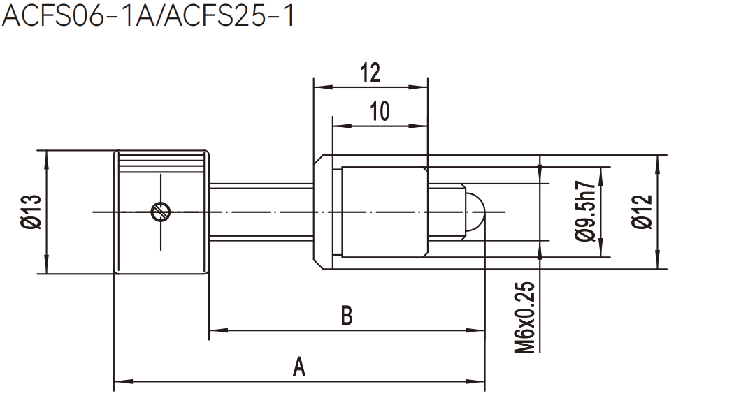ACFS series Adjustment Screw